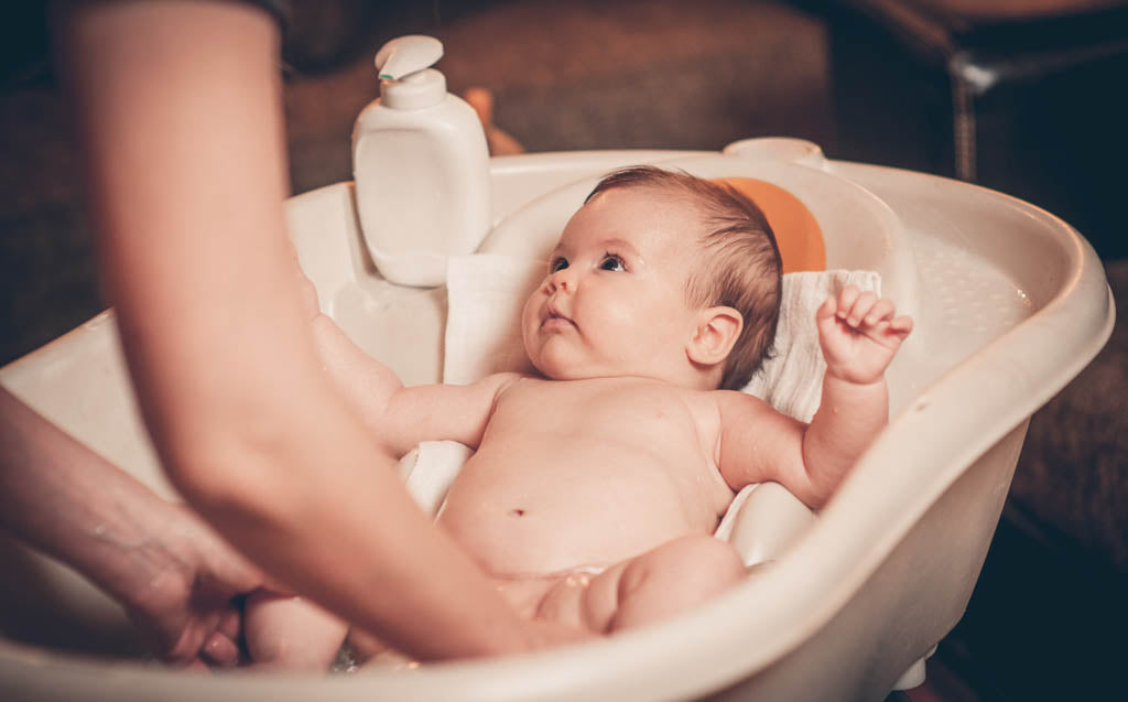 How Much is Too Much for Baby's Bath? | BEB Organic Baby Skincare